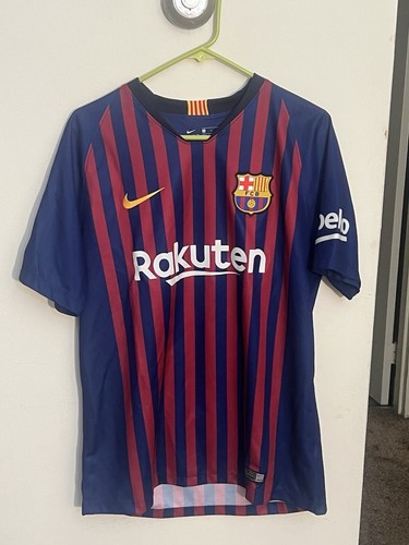 Nike FC Barcelona 2018 Home Kit Size L Ivan Rakitic Number 4 | eBay