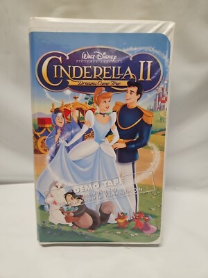 CINDERELLA II DREAMS COME TRUE WALT DISNEY DEMO TAPE VHS D-G1021 | eBay