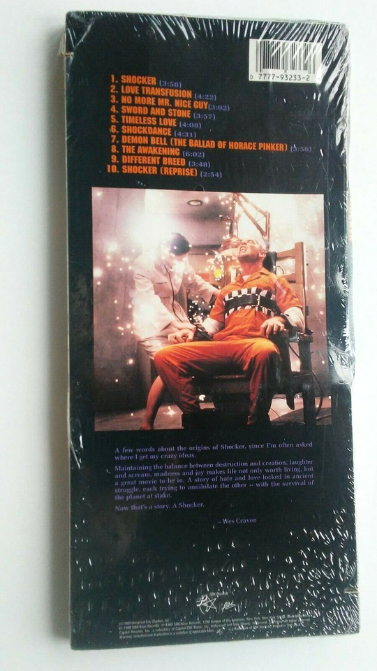 SHOCKER soundtrack MEGADETH.IGGY POP (Kiss.Dio.Quiet Riot.Motley Crue ...