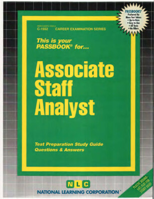 NEW Associate Staff Analyst Test Practice Passbook Upcoming Civil ...