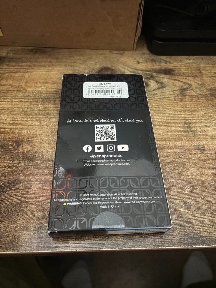 VENA Wallet Case Compatible with Apple iPhone 13 Mini (5.4"-inch ...