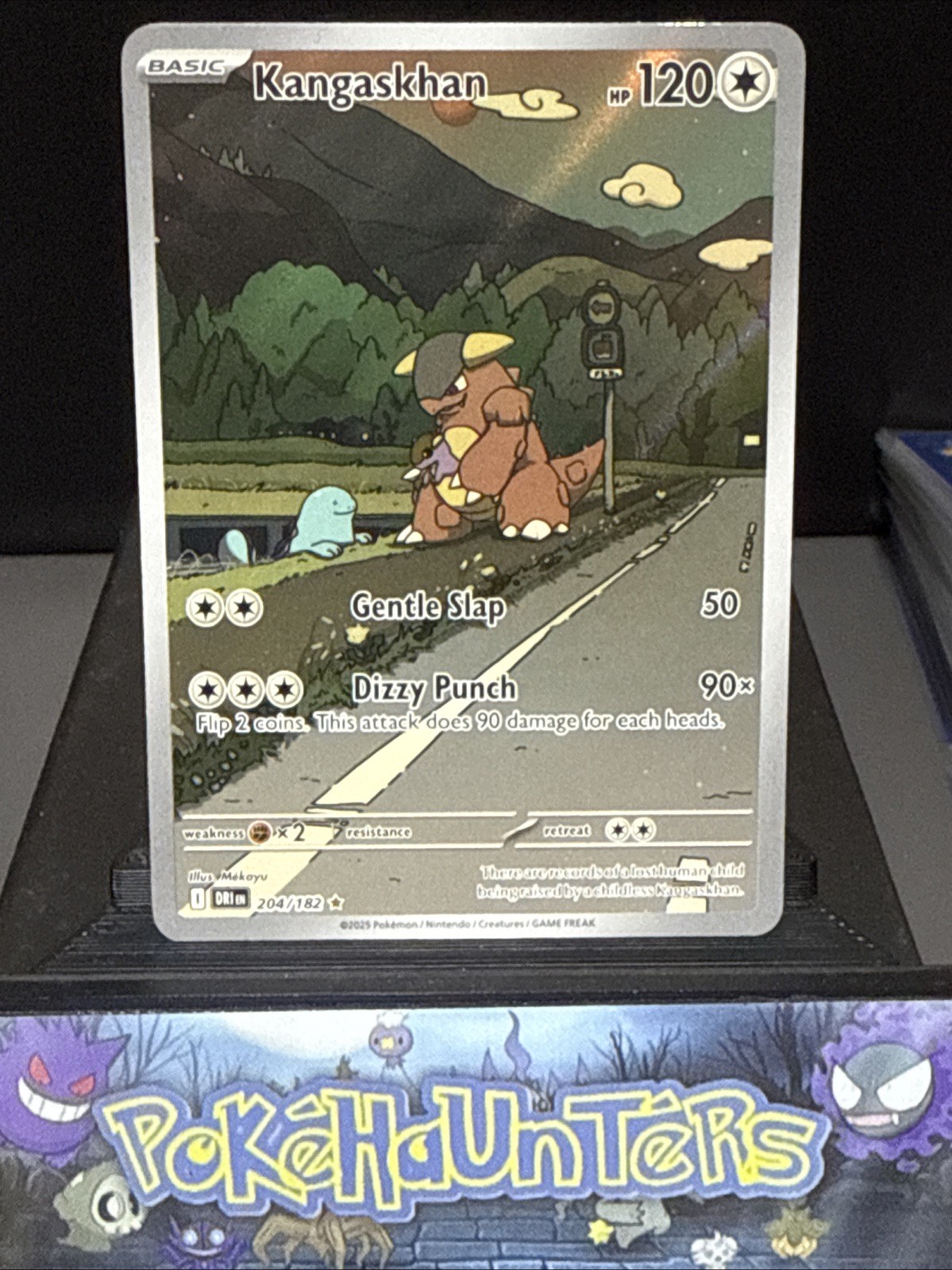 Kangaskhan 2025 Scarlet & Violet: Destined Rivals #204/182 Illustration ...