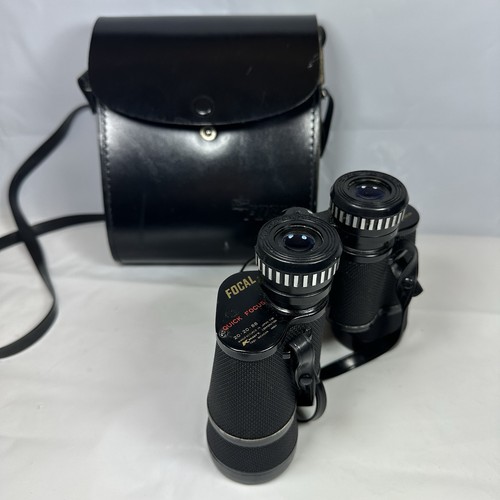 Vintage Focal Quick Focus (20-20-88) 8 x 40 Wide Angle Field Binoculars w/ Case | eBay