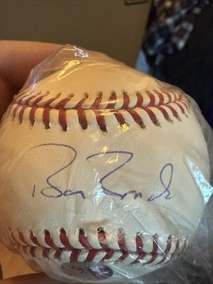 Barry Bonds Signed Baseball Autograph Auto PSA/DNA 25 Sticker | eBay