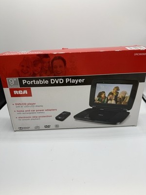 RCA Portable DVD Player 9" NIB, Rechargeable Battery, Stereo, Car & AC ...