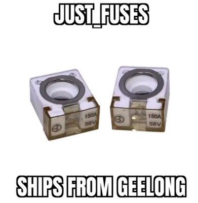 MRBF X 2 Ceramic block Terminal Fuses 60 Amp listing FUSES ONLY aussie ...