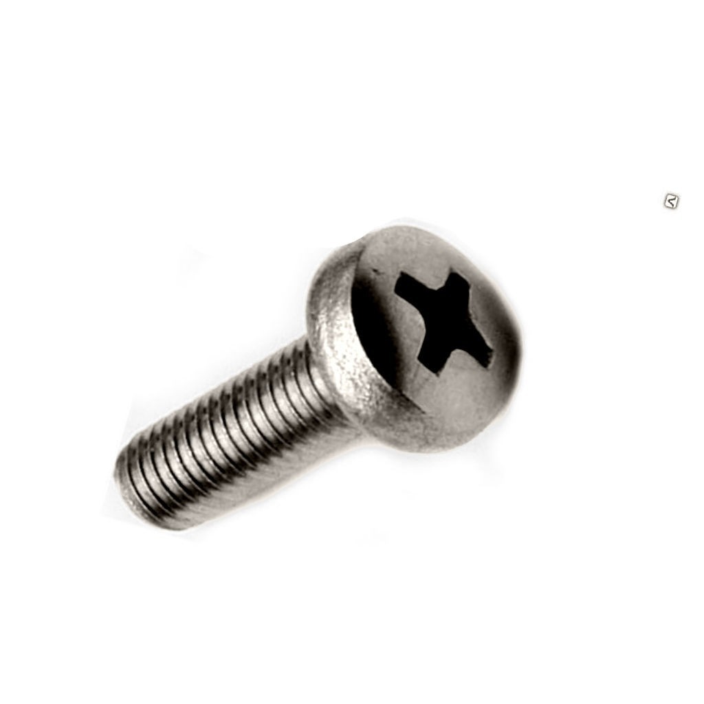 100X M2.5X3/D7985B Screw M2.5x3 0.45 Head: Cylinder Phillips PH1 DIN ...
