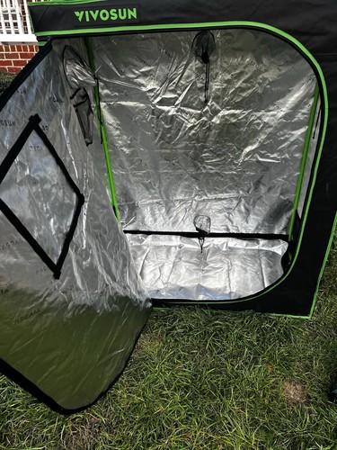 VIVOSUN S425 4x2 Grow Tent w/ Inkbird controller, humidifier, ac ...