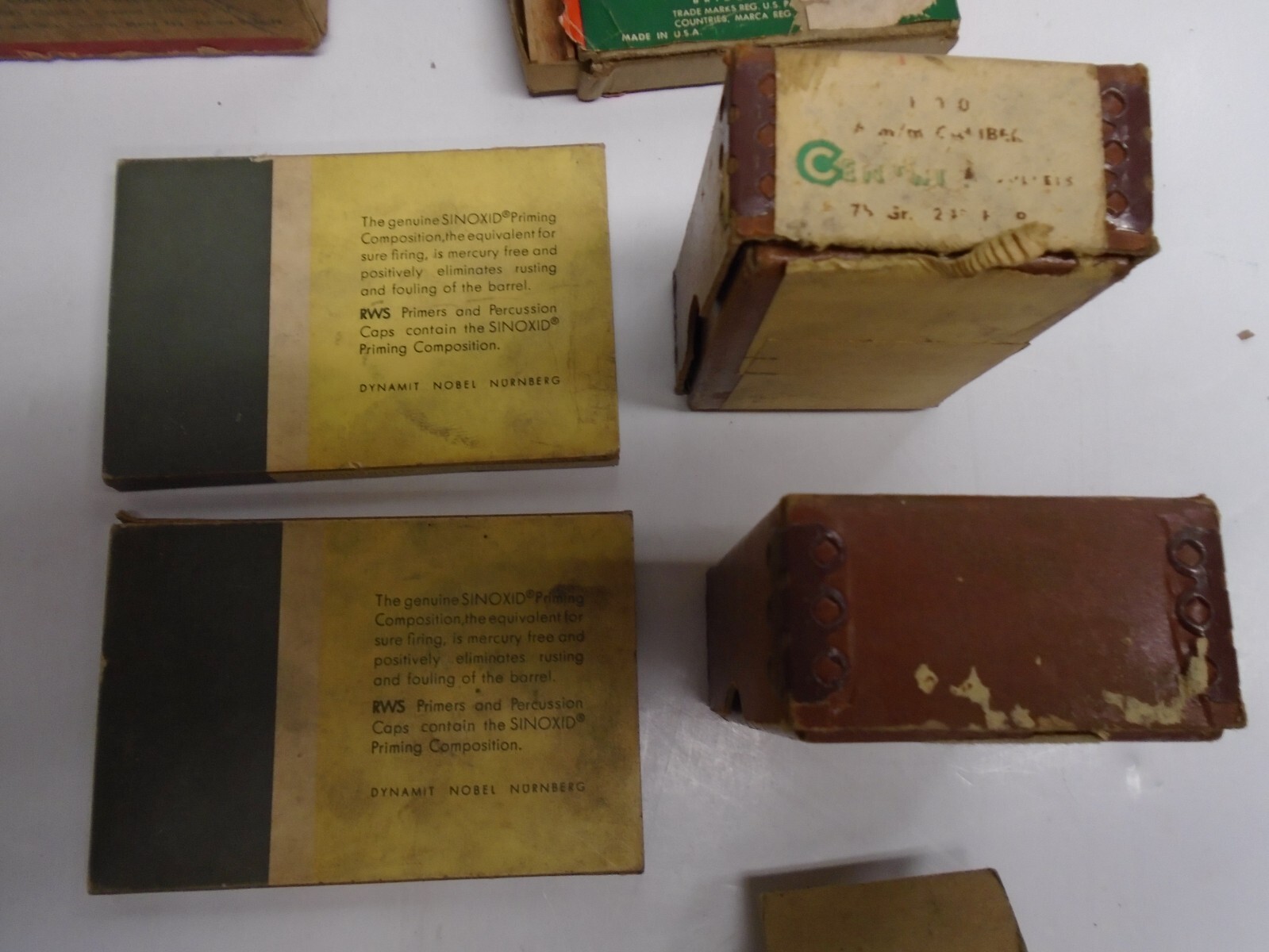 Vintage EMPTY RIFLE AMMO BOXES -Lot of (22)- Winchester, Remington ...