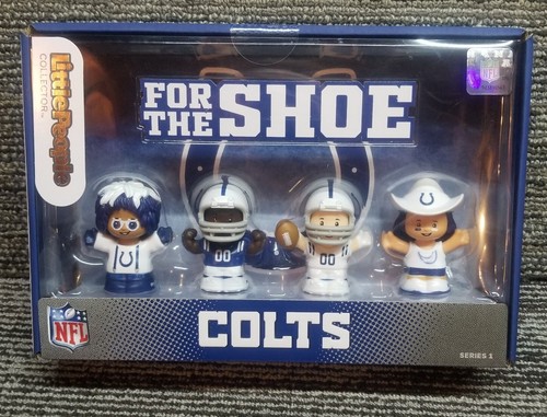 NIB Fisher Price Little People Collector NFL Indianapolis Colts | eBay