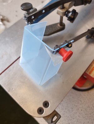 Hegner Scroll Saw Replacement Plastic Guard Wrap Around Guard For Hold ...