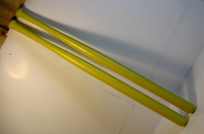 Lot of 2 Yellow Wiffle Ball Bats | eBay