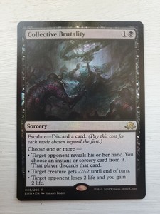 1x Foil Collective Brutality [Eldritch Moon] Magic the Gathering | eBay