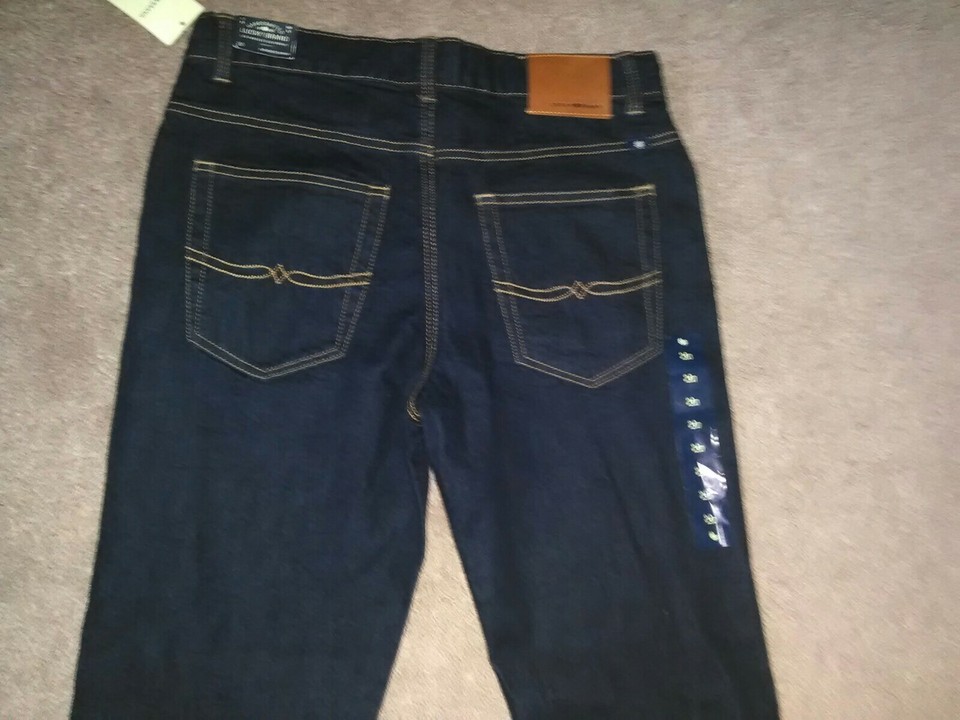Boy's Lucky Brand Blue Jeans Size 20 Authentic Skinny * Brand New w ...