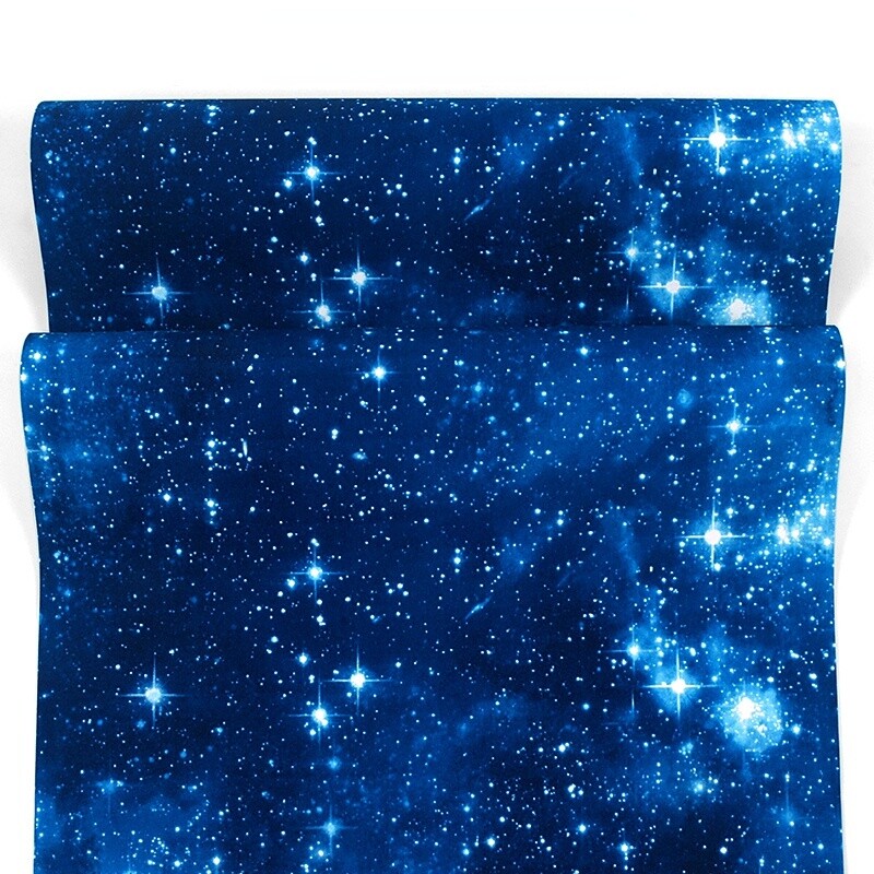 31x1.7ft Starry Night Sky Backdrop Universe Space Wallpaper Ceiling ...