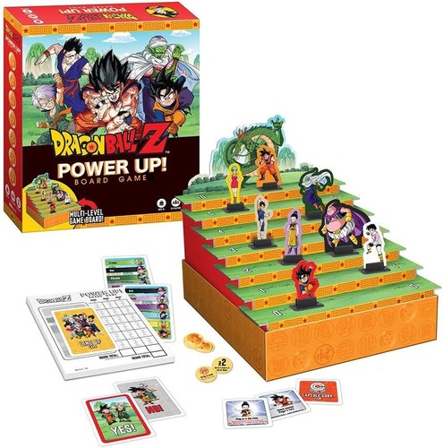 New Dragonball Z Power Up Board Game - Ages 8+ - 3-6 Players - (BRAND ...