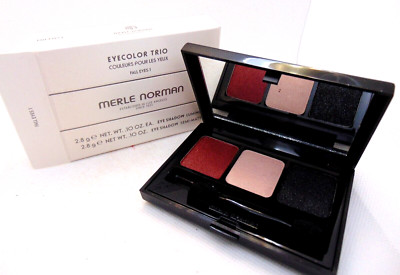 MERLE NORMAN EYECOLOR TRIO Eyeshadow Trio Fall Eyes 1 NIB | eBay