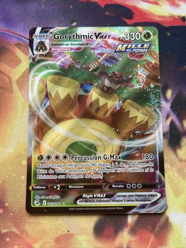 Carte Pokémon Gorythmic Vmax 023/264 Poing de Fusion | eBay