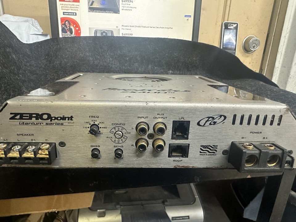 Phoenix Gold ZX400 Ti Amplifier | eBay