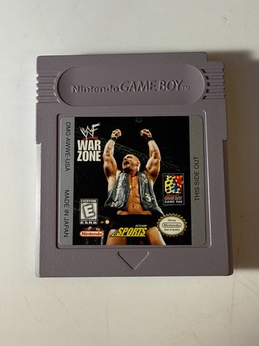 WWF War Zone (Nintendo Game Boy, 1998) WWE Wrestling Tested & Working ...