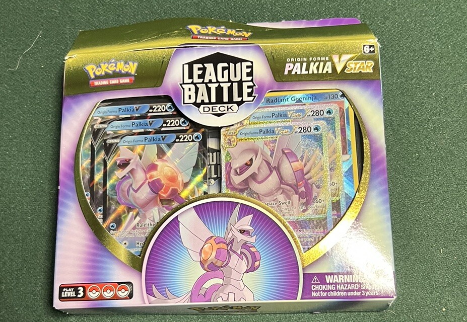 Pokémon TCG: Origin Forme Palkia VSTAR League Battle Deck Box (29085236 ...