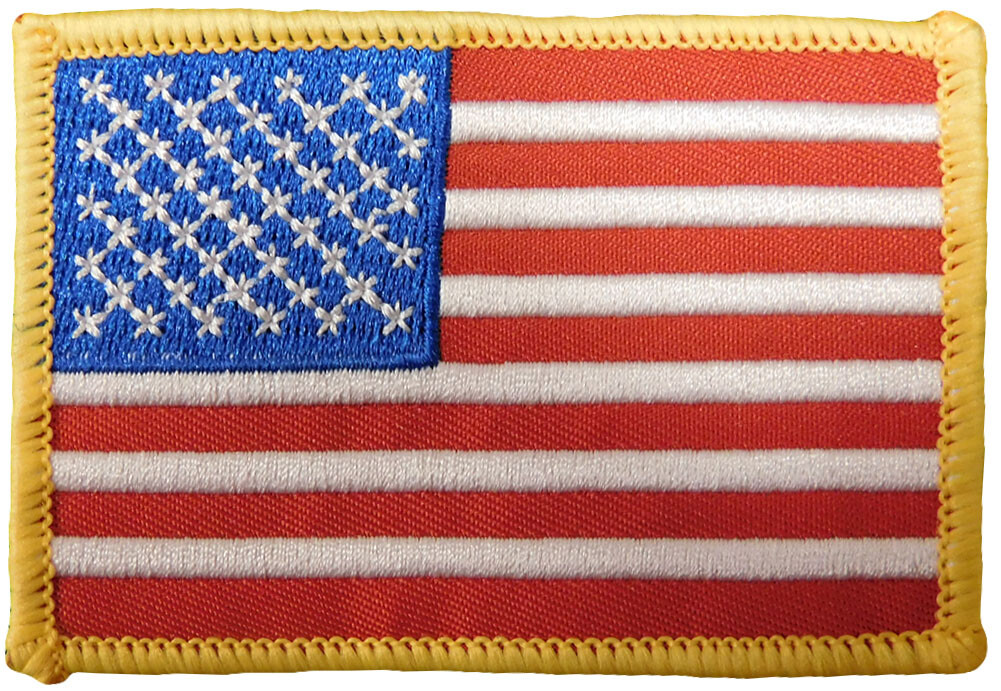 Wholesale lot of 3 USA 50 Star United States of America Country Iron On ...