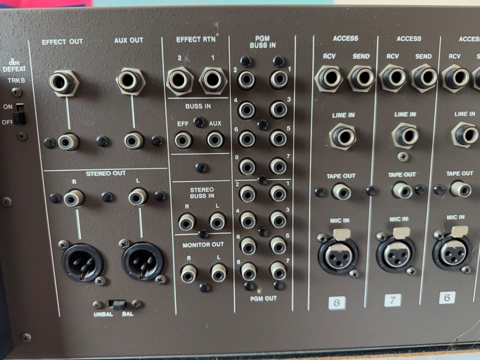 Tascam 388 Studio 8-Channel Mixer with 1/4" 8-Track Reel to Reel ...