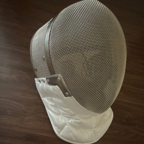 Absolute Fencing Gear 350N Full Face Fencing Mask for Sabre Silver ...