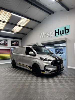Ford Transit Custom Front, Sides And Rear Decals Sport Racing Stickers ...