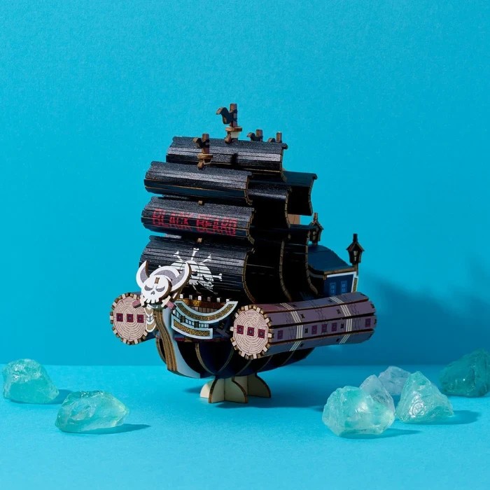 ONE PIECE Blackbeard's Sword by Xebec 3D Wooden Puzzle DIY Kit from ...
