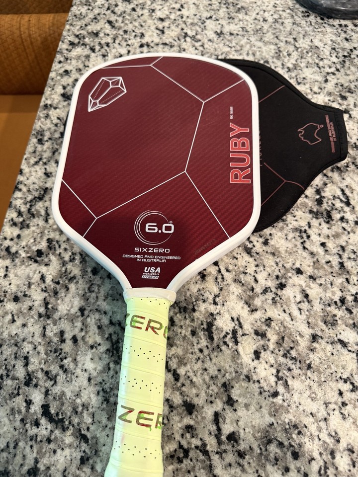 six zero 6.0 ruby pickleball paddle 16mm | eBay