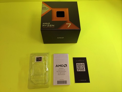 AMD Ryzen 7 7800X3D BOX ONLY with CASE BADGE | eBay