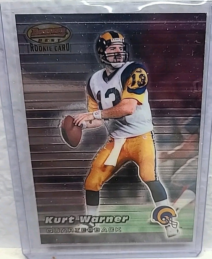 1999 Bowman's Best Kurt Warner Rookie #110 RC HOF St. Louis Rams | eBay