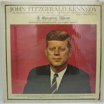John Fitzgerald Kennedy: A Memorial Album - 1963 Premier Records (2099 ...