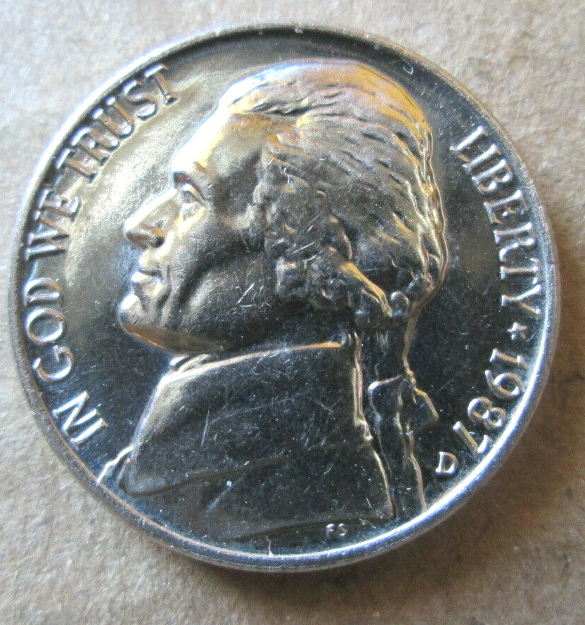 1987-D JEFFERSON, FULL STEPS & FULL MINT LUSTER, MS, CIRCULATED | eBay