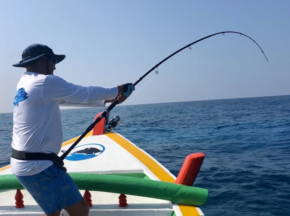 HAMACHI 7'6 XOS GT'n'Doggie Exp 80 - 130lb Japanese spin popper fishing ...