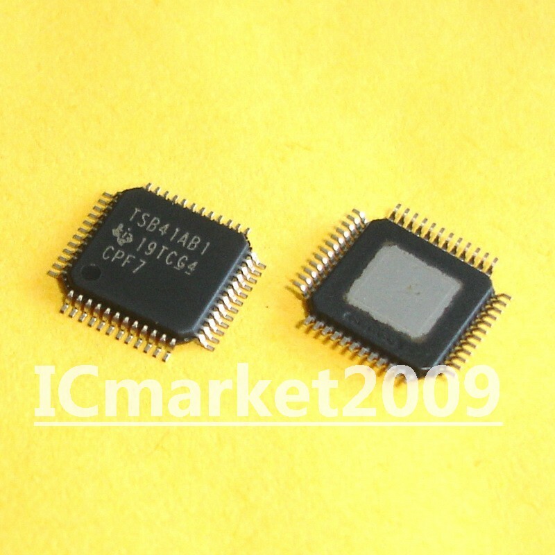 2 PCS TSB41AB1PHP QFP-48 TSB41AB1 IEEE 1394a One-Port Cable Transceiver ...