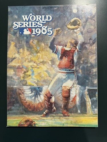 Vintage Copy of the Official MLB 1985 World Series Program Royals Vs ...