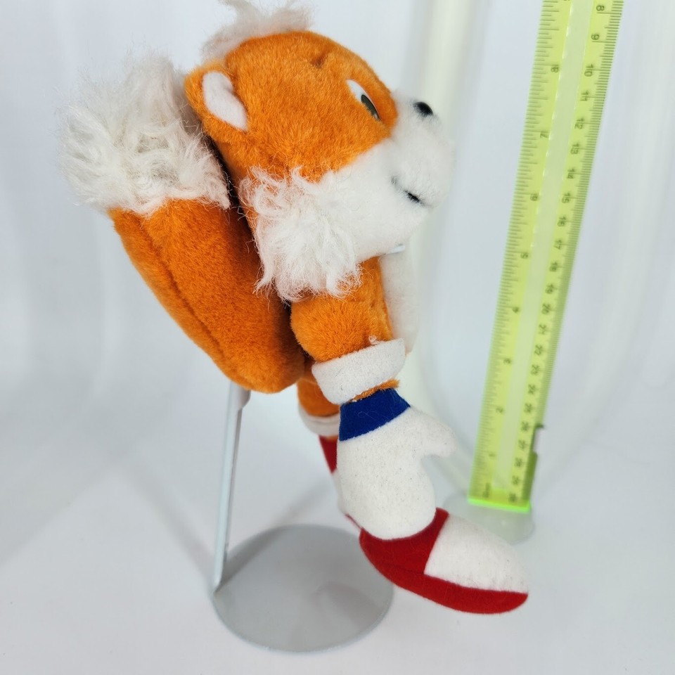 Sonic The Hedgehog Plush 1997 SEGA WORLD SYDNEY Tails 8" EXTRMELY RARE ...