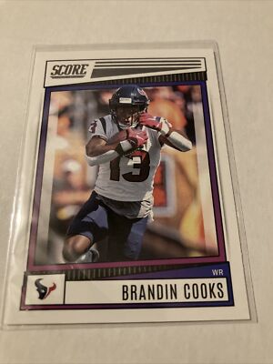 2022 Score Football #1 Brandin Cooks Texans | eBay
