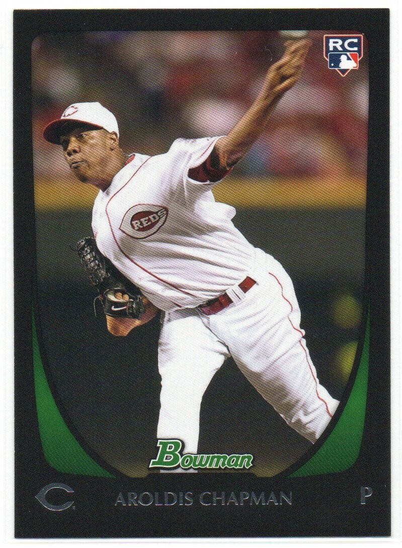 Aroldis Chapman 2011 Bowman #197 Rookie Card Cincinnati Reds #1 | eBay