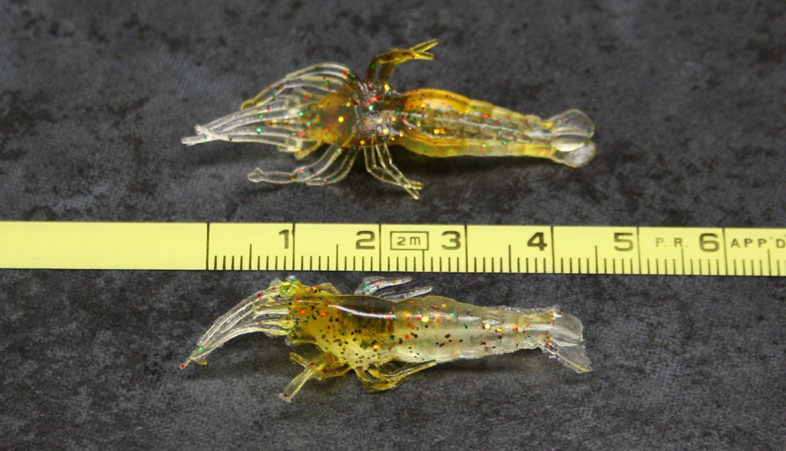 Soft plastic prawns X20, 4.8cm. Soft Lure, Shrimp, Yabbie, Nipper ...