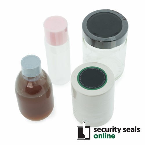 Tamper Evident Heat Shrink Sleeve Seals, 120mm x 35mm (To suit ⌀73mm to ...