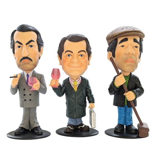 Only Fools and Horses Bobble Head Figures Set of 3 - Del Boy, Trigger ...