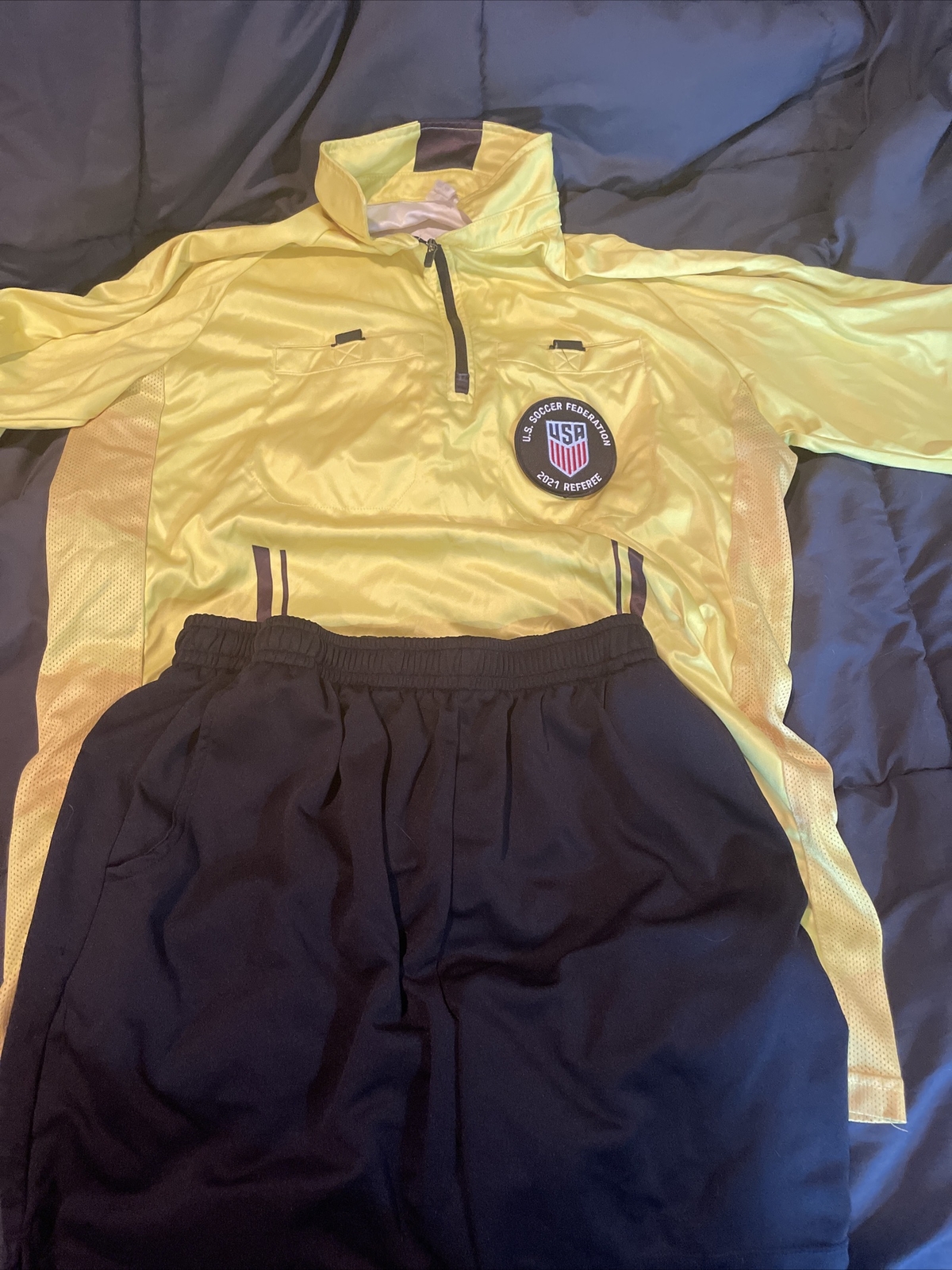 Winners Sportswear USSF Pro Soccer Referee Jersey OFFICAL WITH BADGE | eBay