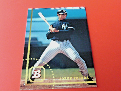 1994 JORGE POSADA ROOKIE # 38 BOWMAN NM / MINT OR BETTER !! | eBay