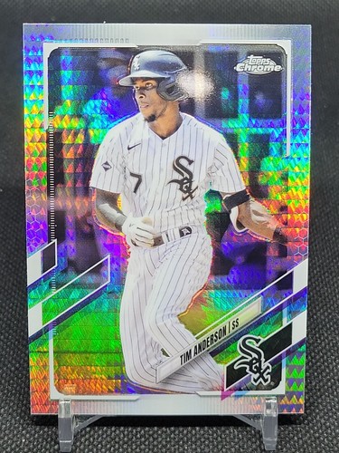 2021 Topps Chrome Prism Refractors #36 Tim Anderson | eBay