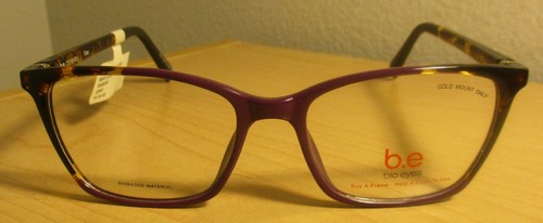 NWT b.e bio eyes glasses RX prescription ready take to Optical store ...