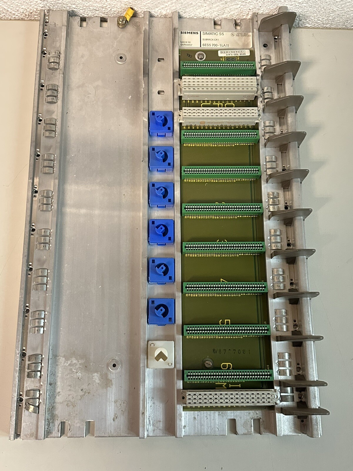 Siemens Simatic S5 Subrack CR1 6ES5 700 1LA11 Baugruppenträger ...