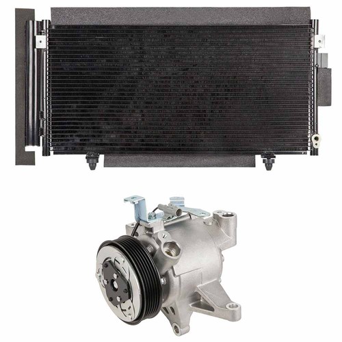 AC Compressor w/ A/C Condenser & Drier For Subaru Impreza WRX Crosstrek ...